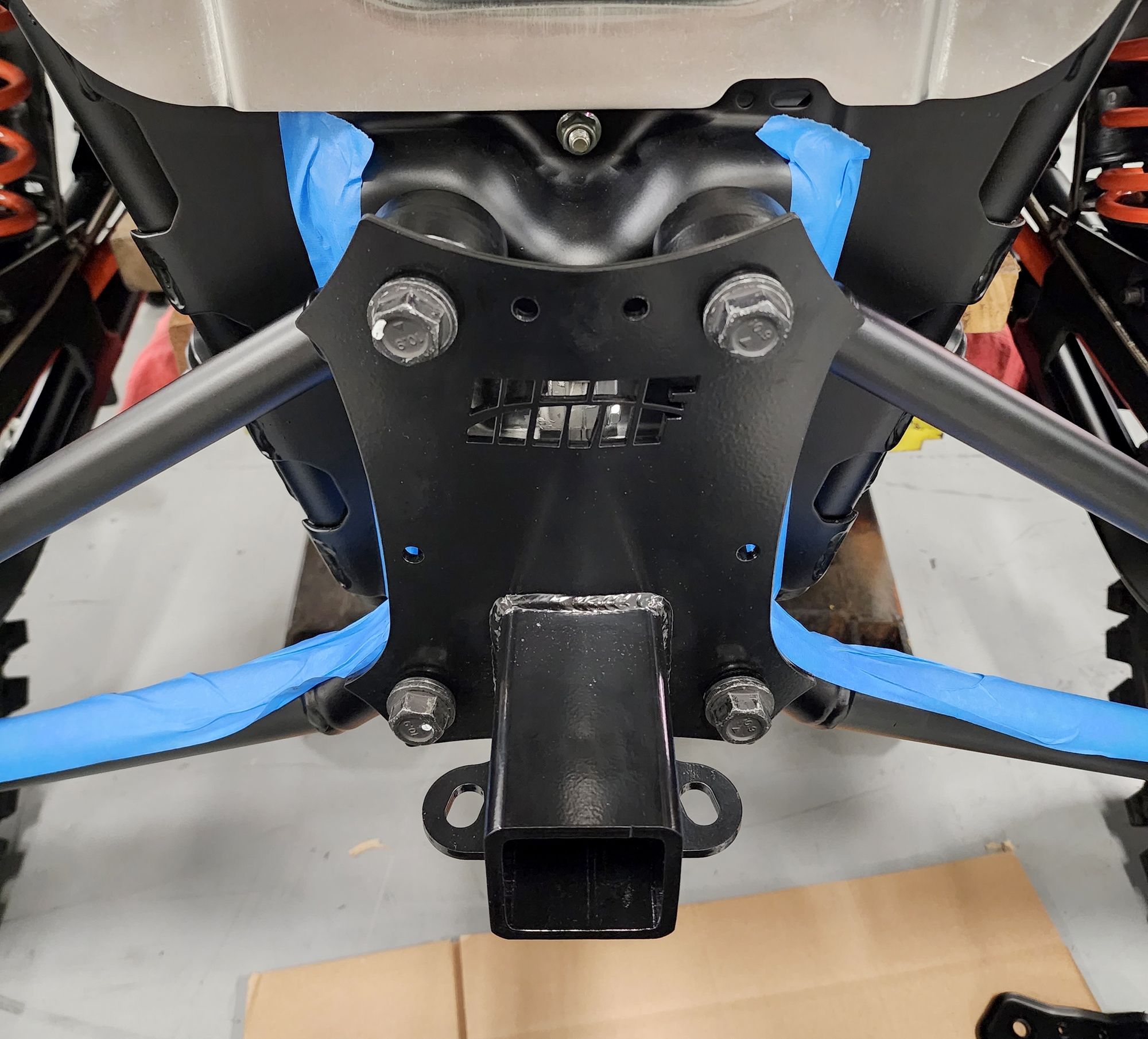 Polaris RZR Pro S HD Hitch Receiver Installation Instructions