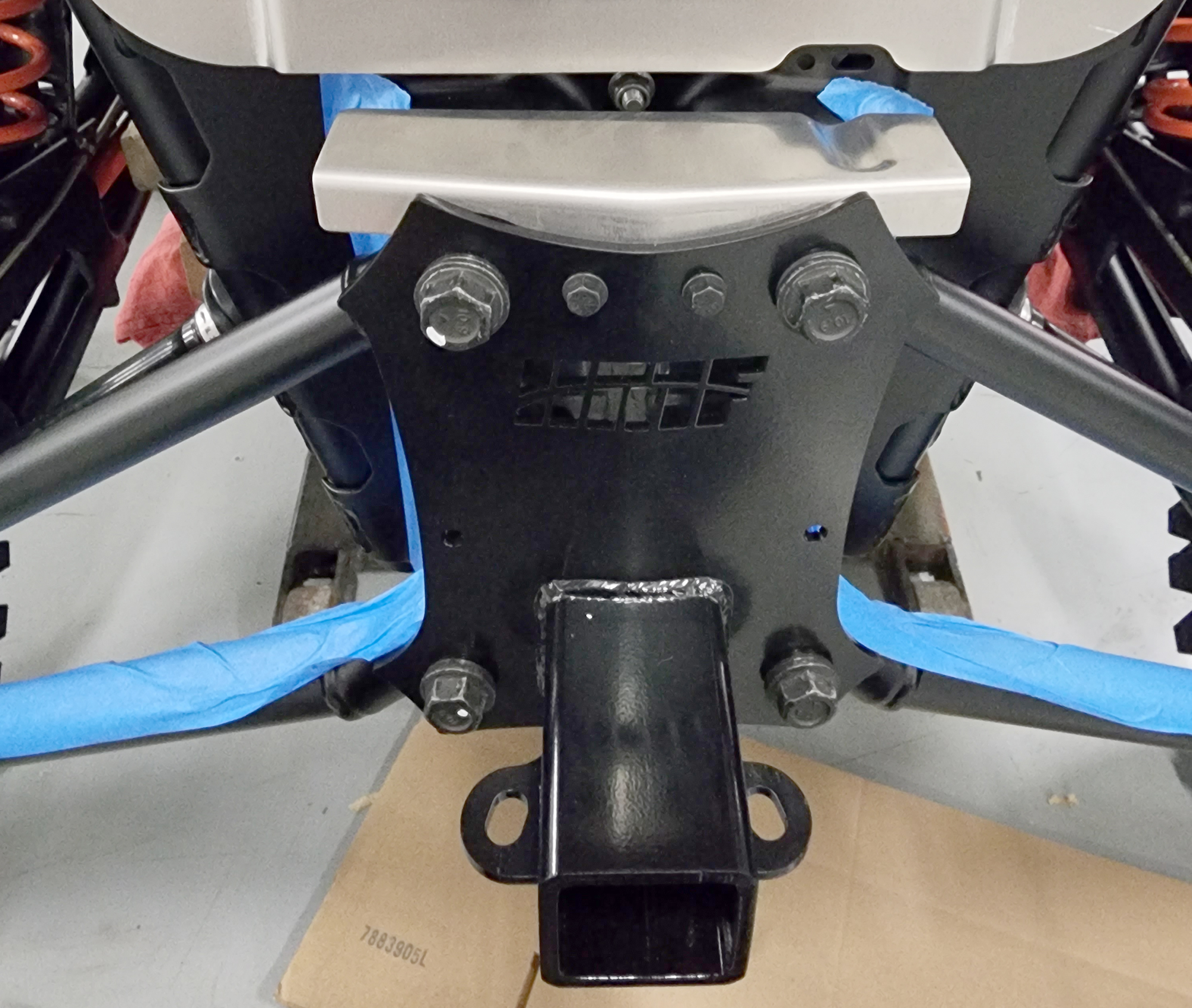 Polaris RZR Turbo R HD Hitch Receiver Installation Instructions