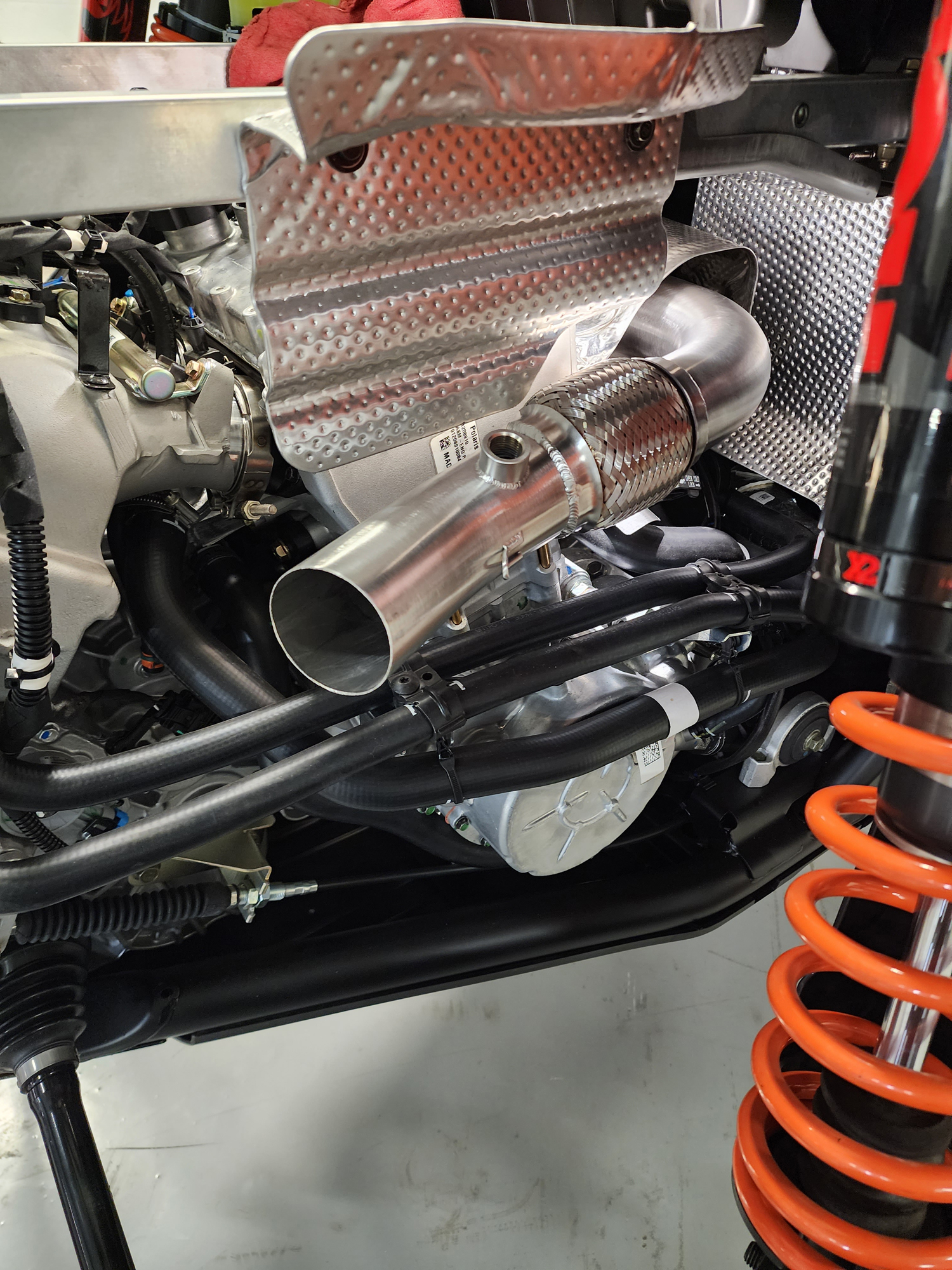 Polaris RZR Turbo R Big Core Full Turbo Back Installation Instructions